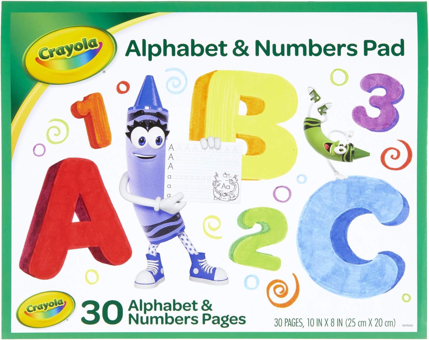 CRAYOLA Alphabet and Number Pad ABC/123 Tablet: Amazon.co.uk: Toys & Games