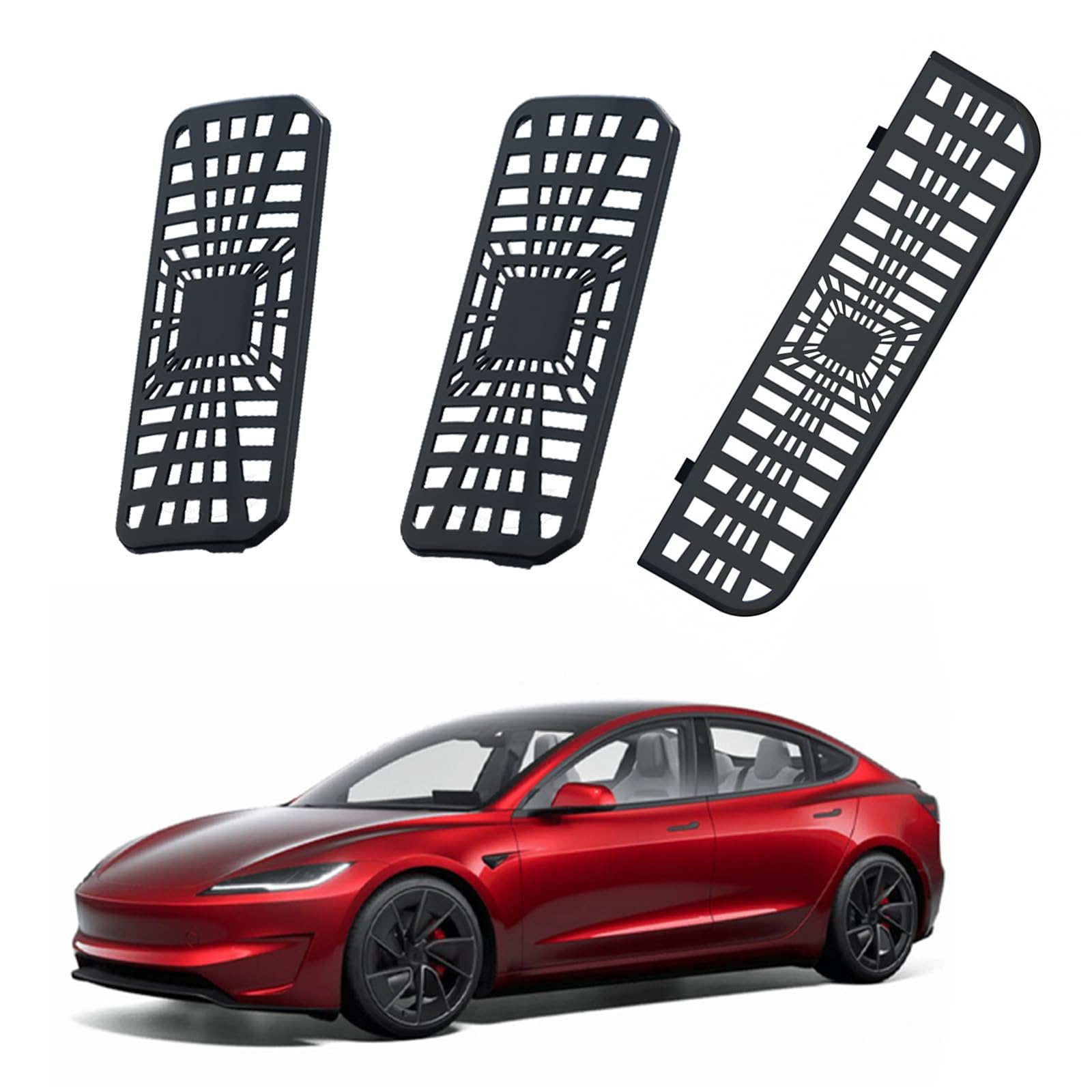 Sinminou Air Vent Covers Compatible with 2024 Tesla Model 3 Highland ...