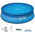 Amazon.com: Intex 15ft x 48in Easy Set Above Ground Inflatable Ring Top ...