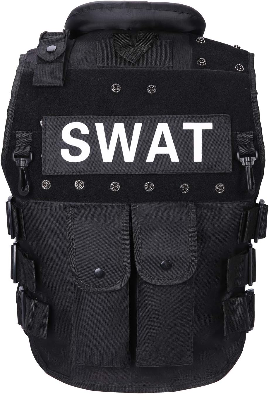 UNIQUEBELLA Swat Vest Adult Airsoft Police Tactical Vest Combat Army ...
