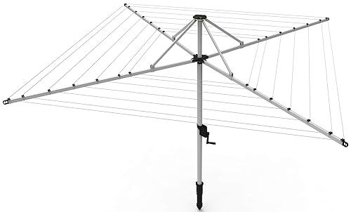 Leifheit Linomatic Rotary Washing Line 400 Comfort, 40 m: Amazon.co.uk ...