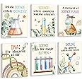 Amazon.com: HOURIA Science Canvas Wall Art,Colorful Chemistry Physics ...