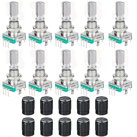 Mua RUNCCI-YUN 10Pcs EC11 rotary encoder,360 Degree Rotary Encoder Code ...