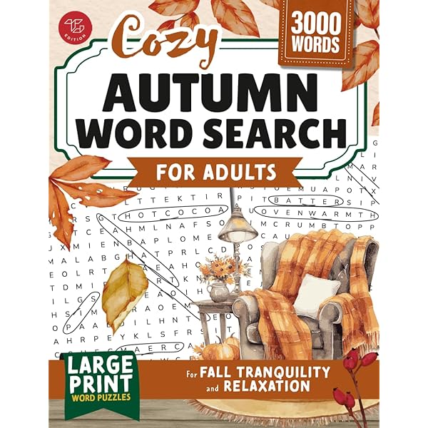 Fall Word Search Puzzles