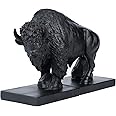 Amazon.com: Set of 2 Polyresin Buffalo Bookend,Art bookend, Homedecor ...