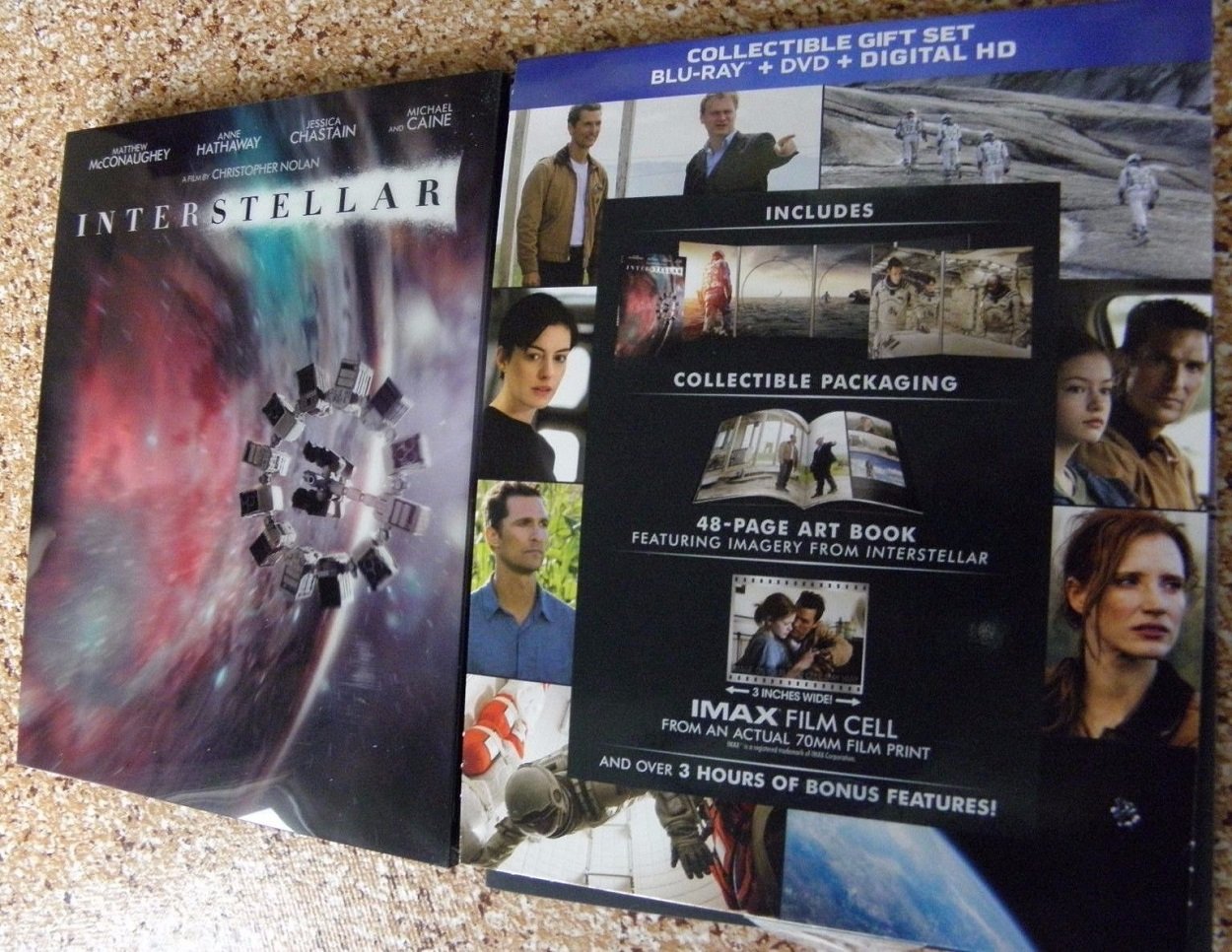 Interstellar Blu-ray+DVD+Digital HD Collectible Gift Set on Galleon ...