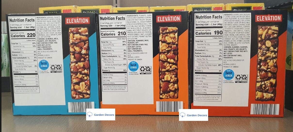 Elevation by Millville Elevation ONLY Nuts and Sea Salt with Dark ...