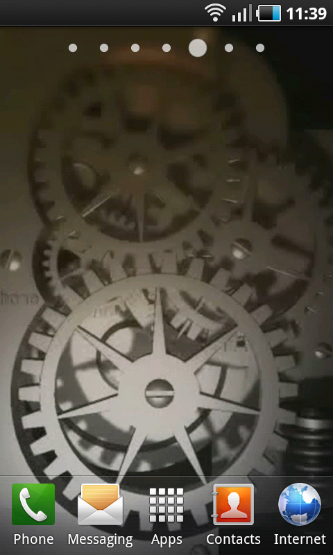 Silver Time Machine Live Wallpaper:Amazon.co.jp:Appstore for Android