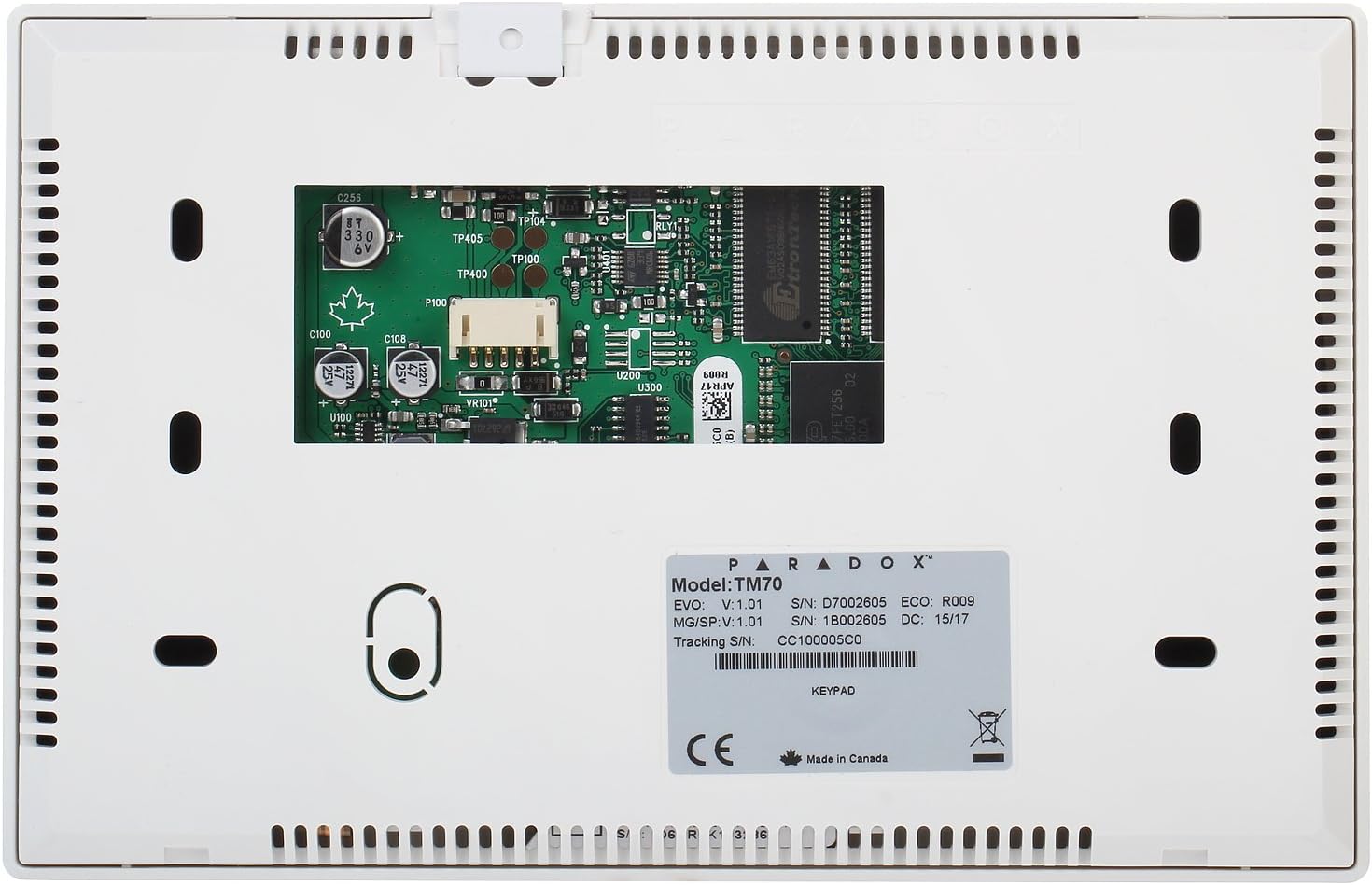 Paradox – Clavier tactile Paradox TM70 Blanc – 3700936113252 – BigaMart