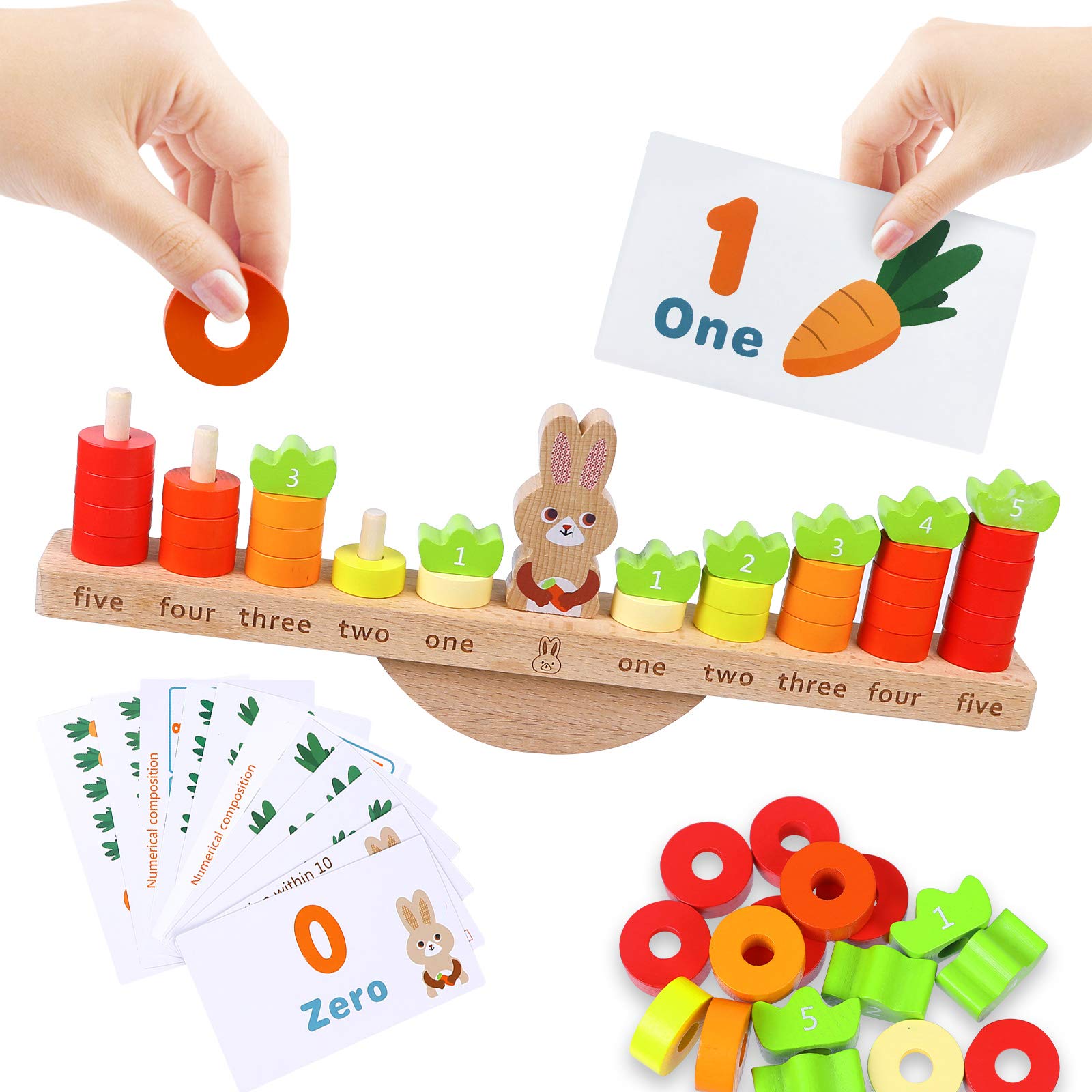 Buy KANKOJO Montessori Math Toys For Kids 3 5 Wooden Balance Game Buy KANKOJO Montessori Math Toys For Kids 3 5 Wooden Balance Game