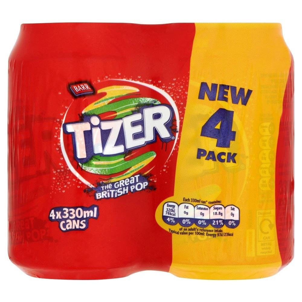 Amazon.com : Tizer (4x330ml) : Grocery & Gourmet Food