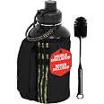 Amazon.com: Half Gallon Tactical Water Bottle - 64 oz Water Bottle With ...