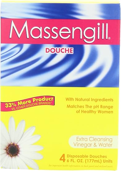 Amazon.com: Massengill Extra Cleansing Disposable Douche Vinegar and ...