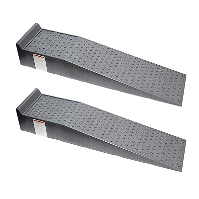 Eastwood Detachable Removable Poly Black Car Ramp Set with 3.6 Tons ...