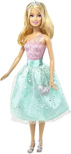 Barbie - Muñeca de princesa verde moderna : Amazon.com.mx: Juguetes y ...