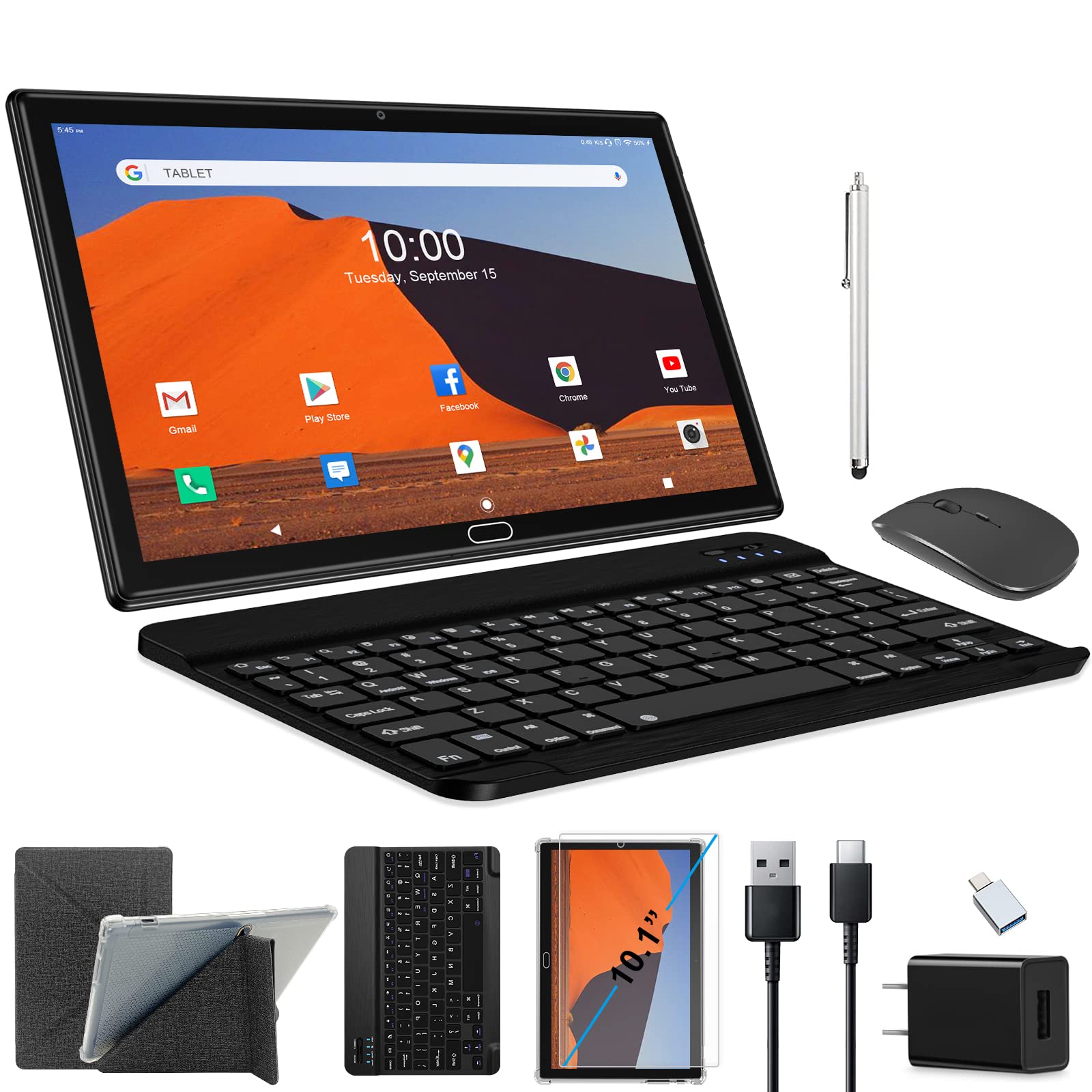 Mua ZONKO Tablet 10 Inch 4G LTE Dual SIM, Android Tablet with Keyboard ...