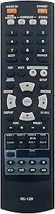 RC-139 Replace Remote Control fit for Sherwood AV Receiver RD-606i : Amazon.com.au: Electronics