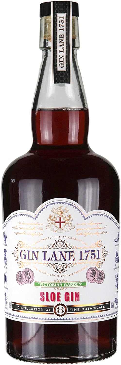 Gin Lane 1751, Victorian Garden Sloe Gin, 70 cl GLA01013: Amazon.co.uk ...