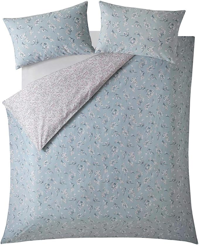 FATFACE Brush Stroke Floral Duvet Set, Super King 260x220cm (includes 2 ...