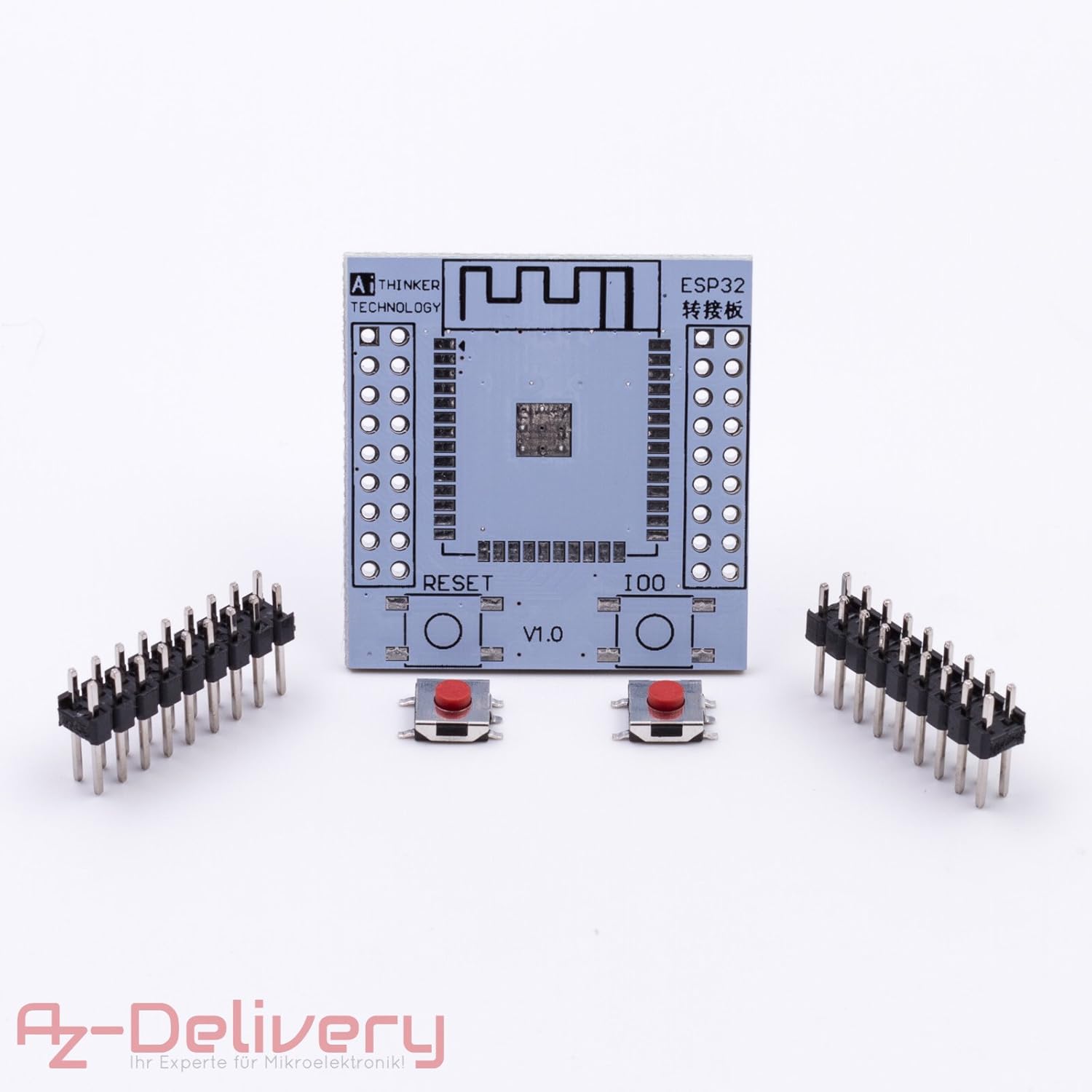 Impianti elettrici AZDelivery ⭐⭐⭐⭐⭐ ESP8266 ESP-12F seriale modulo WiFi Wireless con Piastra ...
