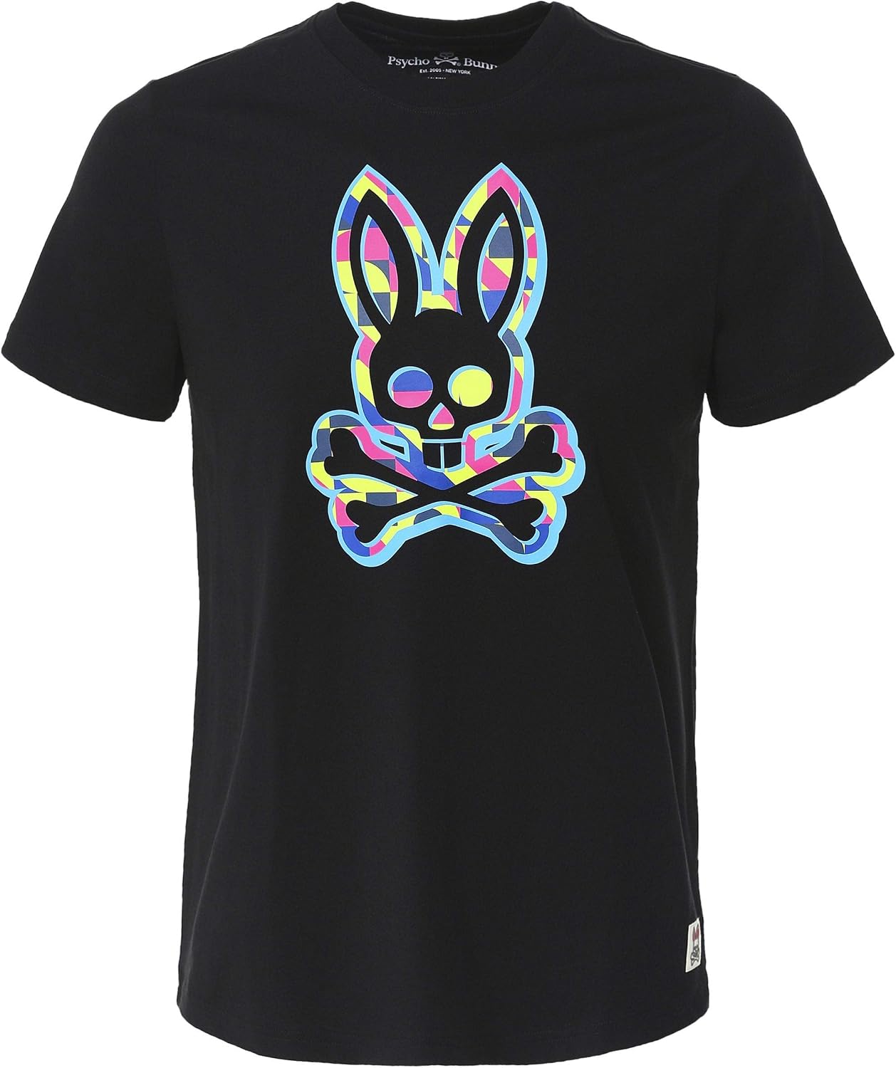 Psycho Bunny Wycombe - Camiseta de manga corta para hombre, Negro, X ...