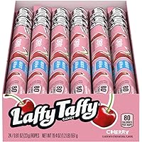 Amazon.com : Laffy Taffy Rope, Cherry, 0.81 oz., Pack of 24 : Grocery ...