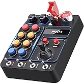 Amazon.com: PXN CB1 Racing Button Box PC USB Simulation Racing ...