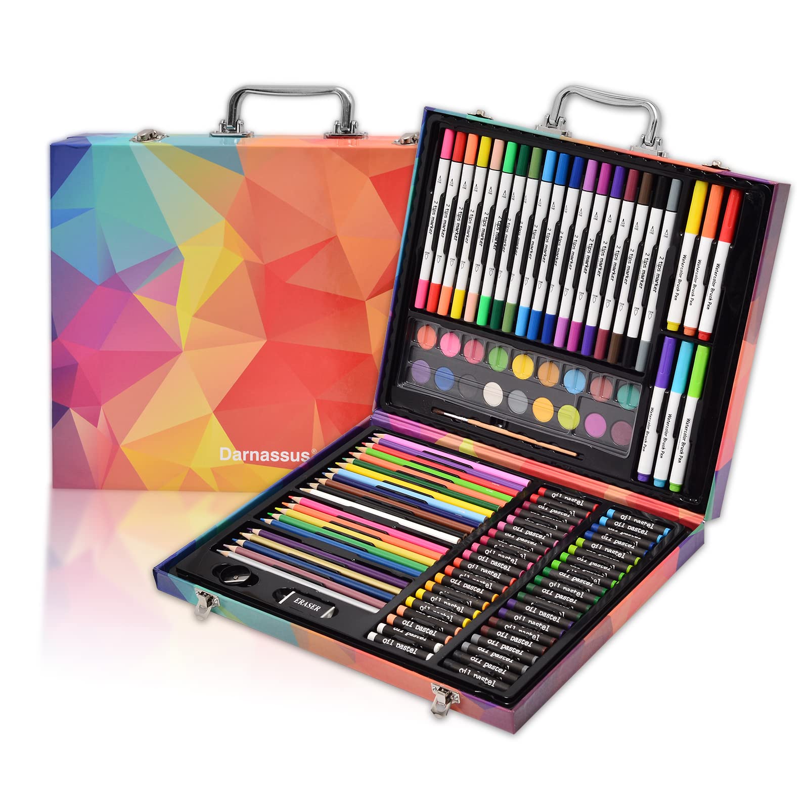 Mua Darnassus 132-Piece Art Set, Deluxe Professional Color Set, Art Kit ...