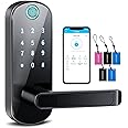 TTLock Smart Lock - Bluetooth Enabled Fingerprint & Touchscreen Keyless ...