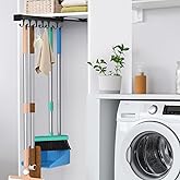 Amazon.com: PrimZooty Pull Out Broom Holder, Multifunctional Slide ...