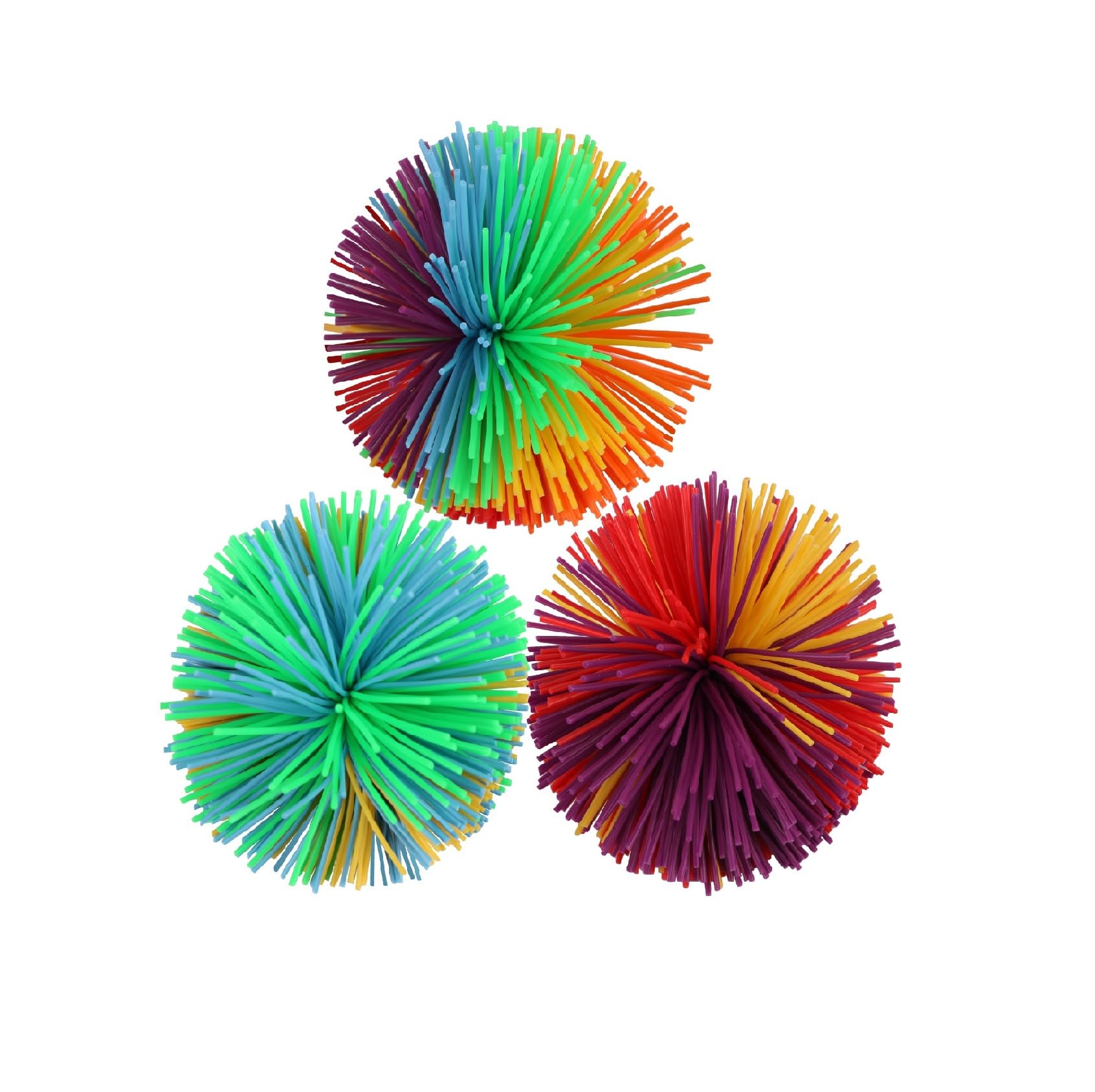 Teqooza Small Monkey Stringy Balls, 2.5 inch Diameter Soft Stress Balls ...