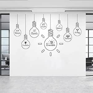 Amazon.com: Success Team Work Wall Decal Office Wall Vinyl Sticker ...