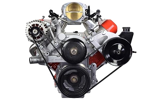 ICT Billet LS Truck Alternator & Power Steering Pump Relocation Bracket ...