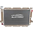 Amazon.com: ALLOYWORKS 3 Row All Aluminum Radiator For 1983-1997 Ford F ...