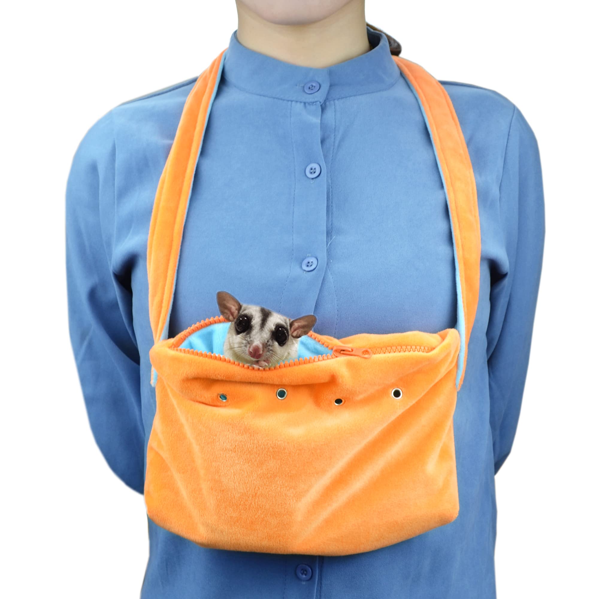 Sugar Glider Bonding Pouch Carrier Bag Sling with Adjustable Strap for ...