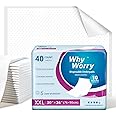 Amazon.com: WhyWorry Extra Large Disposable Bed Pads 30" x 36", Super ...