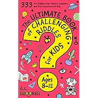 Math Riddles And Puzzles For Smart Kids Ages 8-10: Fun Brain Teasers ...