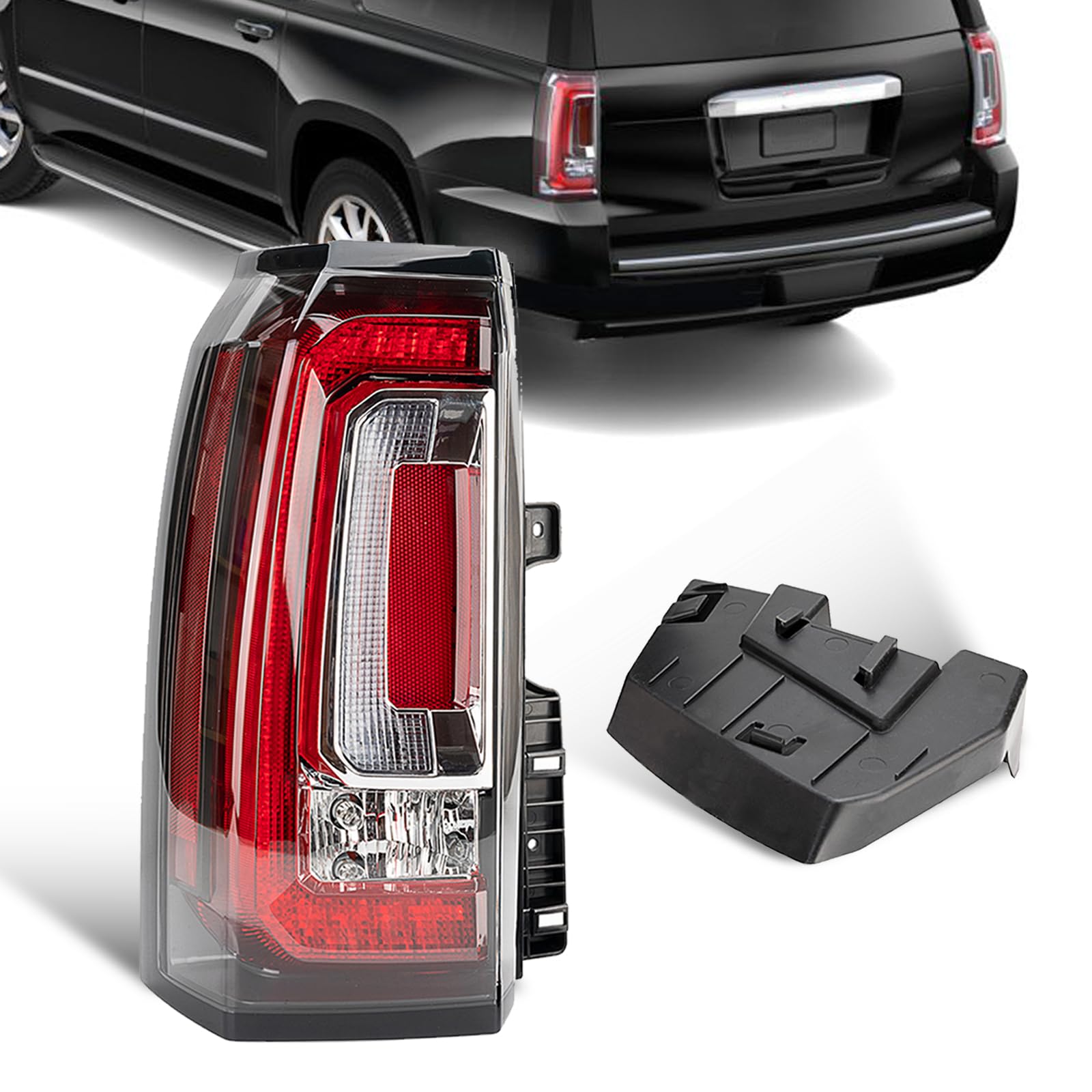 FOMIUZY Tail Lights Assembly Fit For GMC Yukon Yukon XL Denali SLT 2015 ...