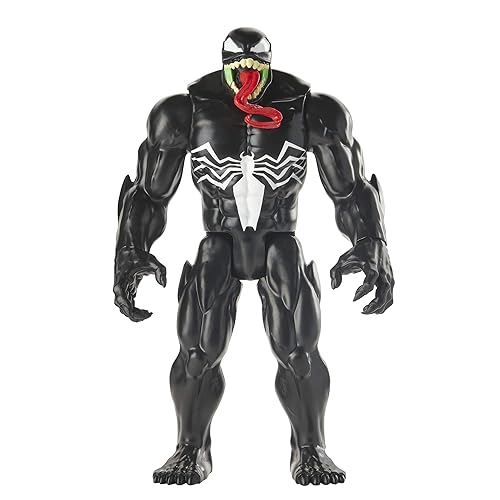 Spider-Man Maximum Venom Titan Hero Venom Action Figure, Inspired by ...