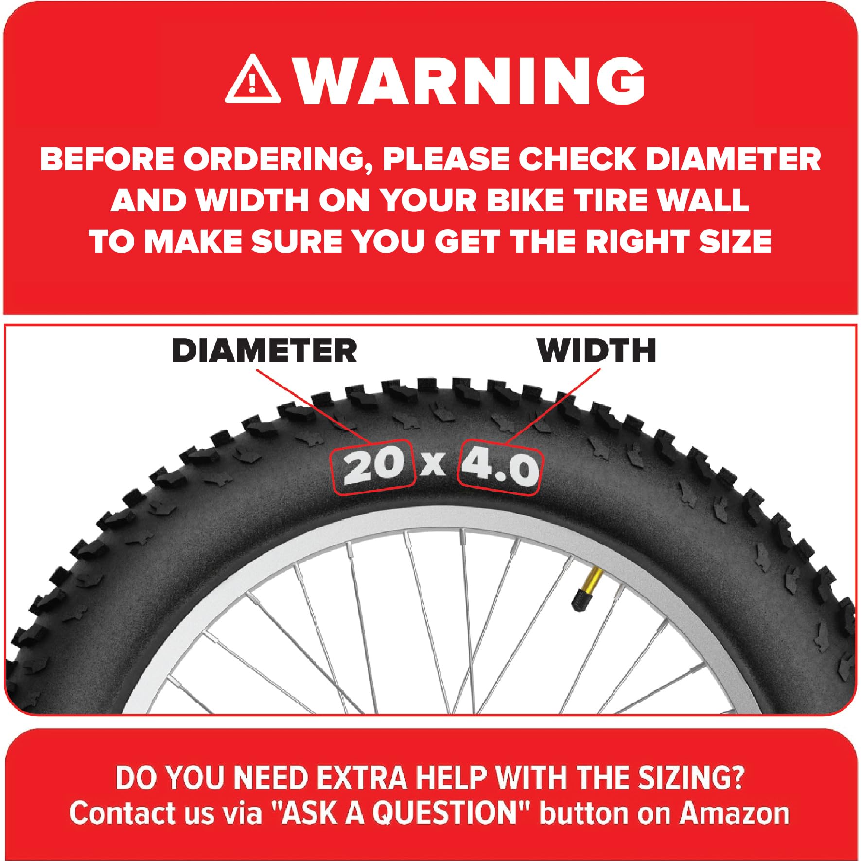 Mua ULTRAVERSE 26x4 E-Bike Fat Tire - Robust, High-Performance 26inch Fat Tire for MTB and ...