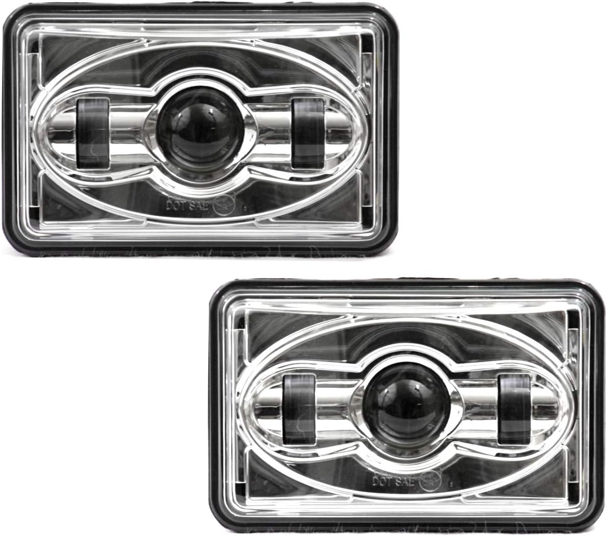 Amazon.com: Eagle Lights 4600 4 x 6 (100mm x 165mm) 1A1 High Beam LED ...