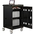 Amazon.com: Oursoula Laptop Storage Rack for Multiple Laptops, Storage ...