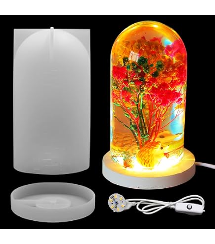 Resin Warmer DIY Epoxy Silicone Mold Switch USB Night Light Base ...