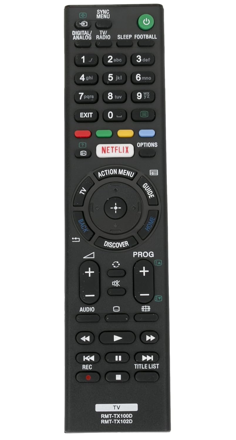 Buy ALLIMITY RMT-TX100D RMT-TX102D Remote Control fit for Sony Bravia ...