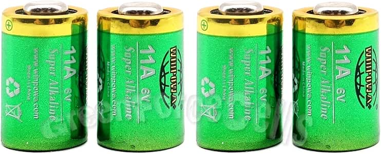 Amazon.com: 4 pcs 6V GP 11A GP11A MN11 L1016 GP AG11 Alkaline Battery ...