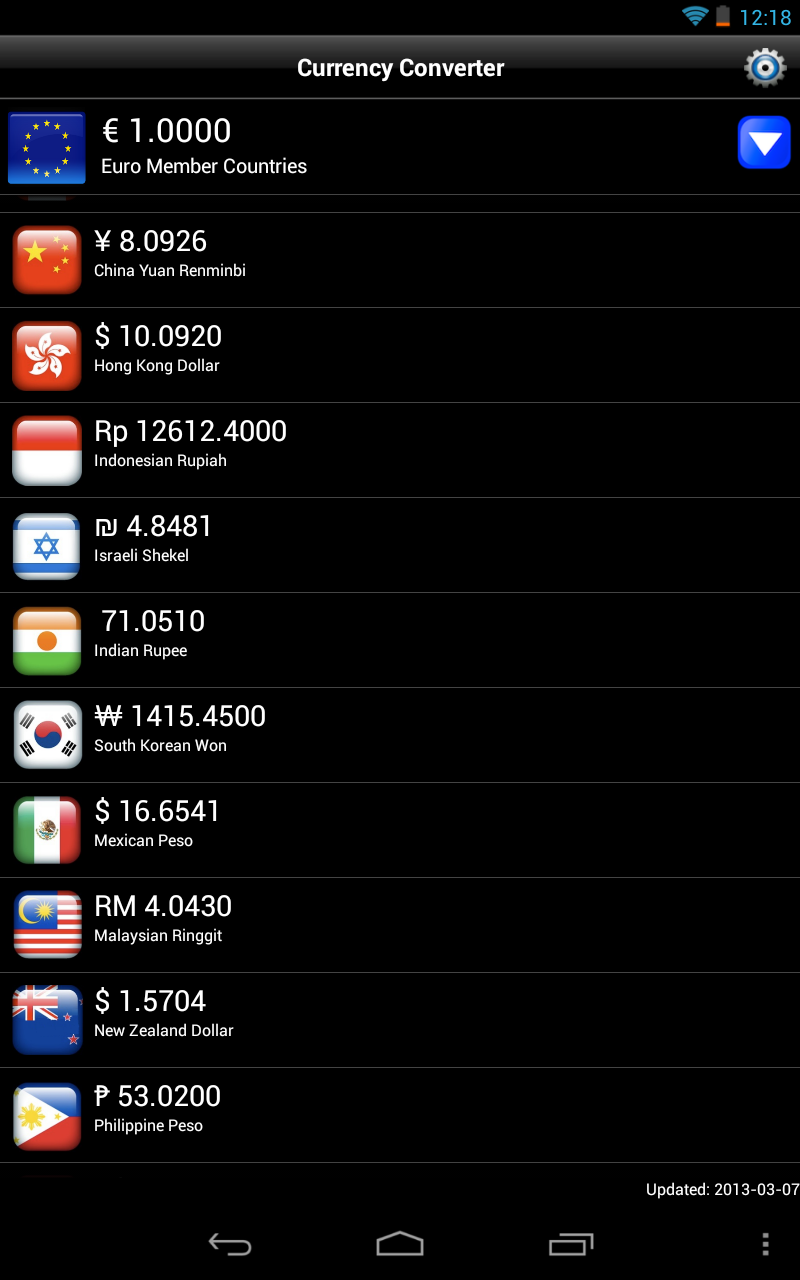 Convertidor de monedas GRATIS:Amazon.es:Appstore for Android