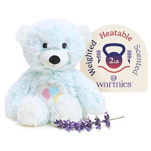 warmies Microwavable & Weighted Stuffed Animals, Celebration Bear ...