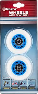 Amazon.com : Razor PowerWing RipRider 360 Replacement Rear Wheels ...