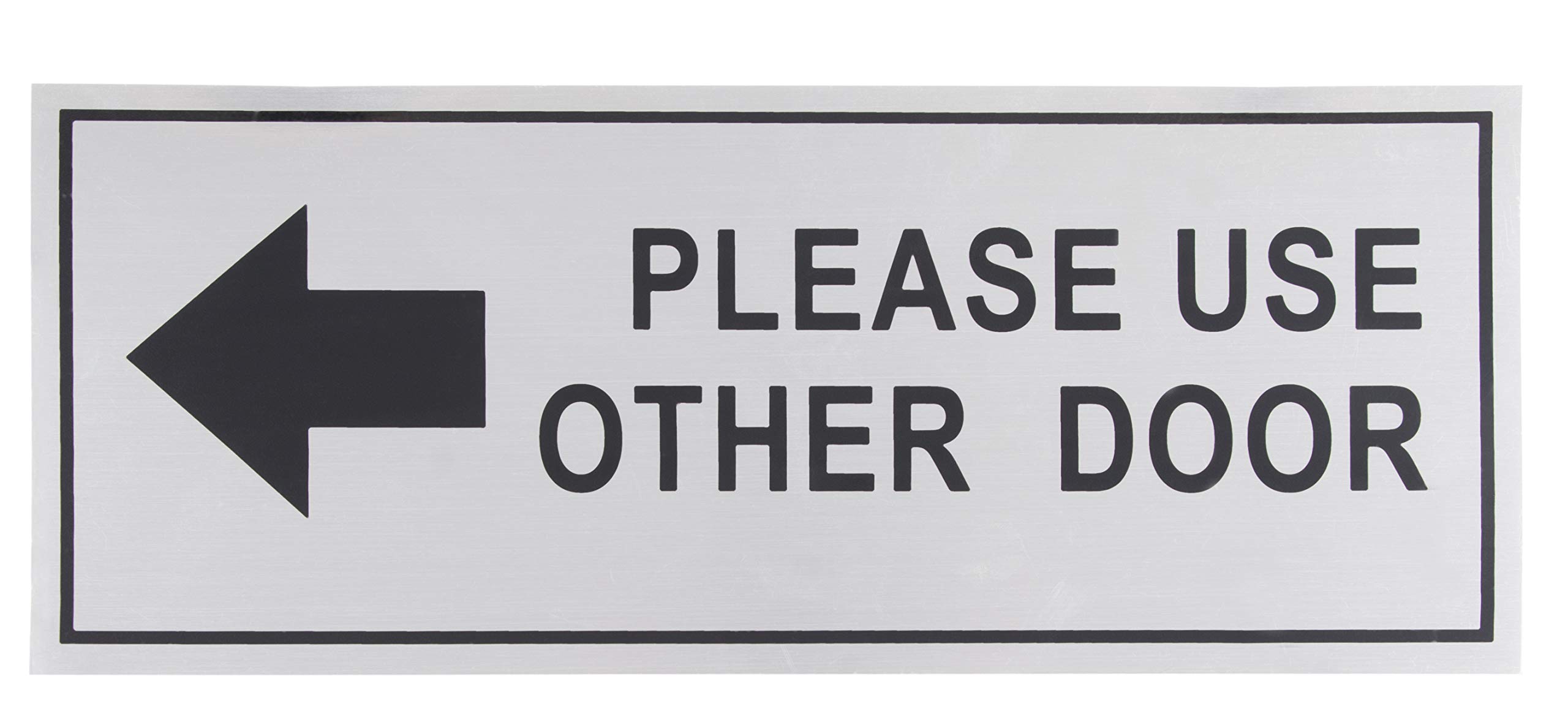 Please Use Other Door Sign With Arrow Printable - Printable Word Searches