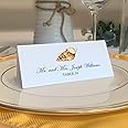 Amazon.com: Assorted Seashell Printable Place Cards, Set of 60 (10 ...